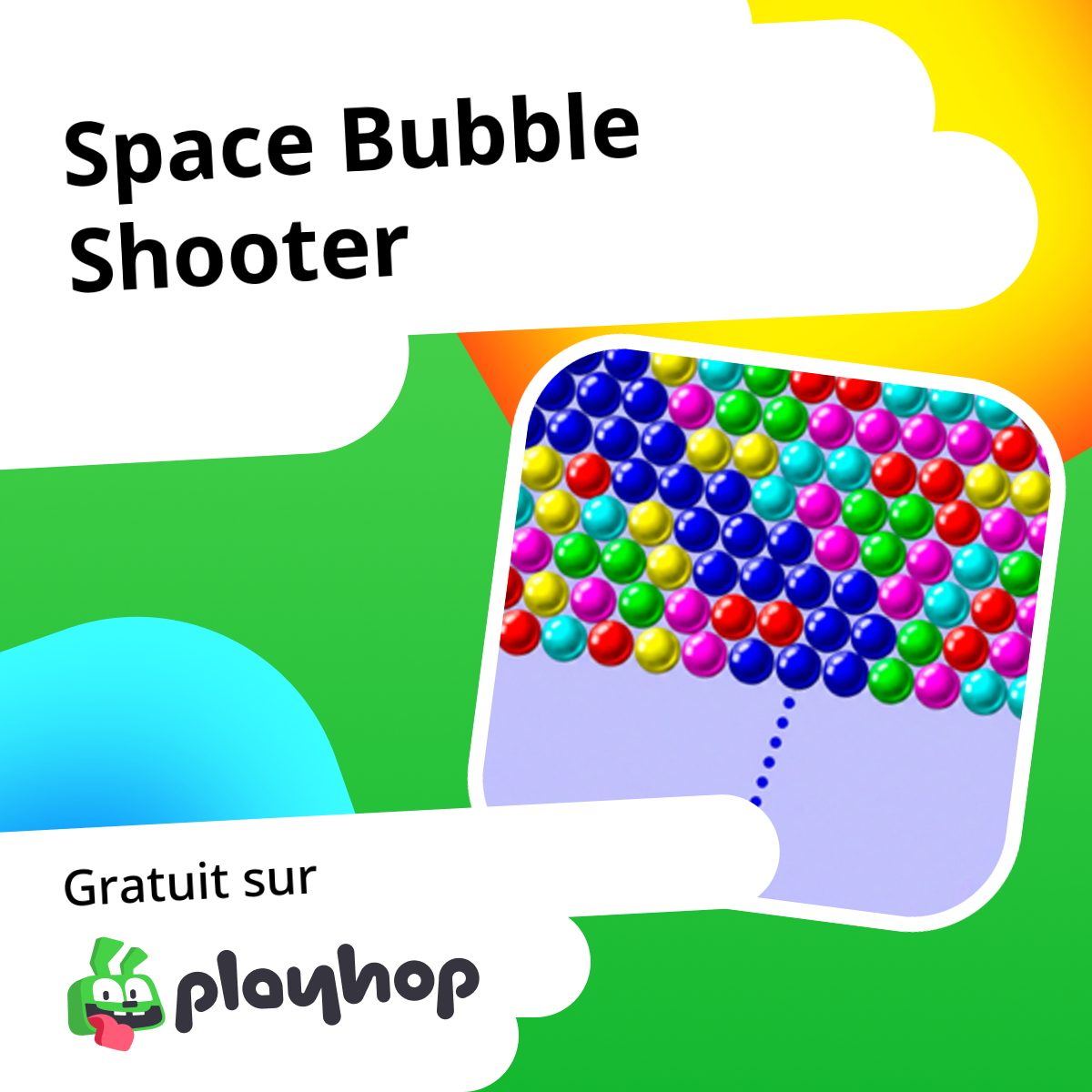 Space Bubble Shooter: Jouez en ligne gratuitement sur Playhop