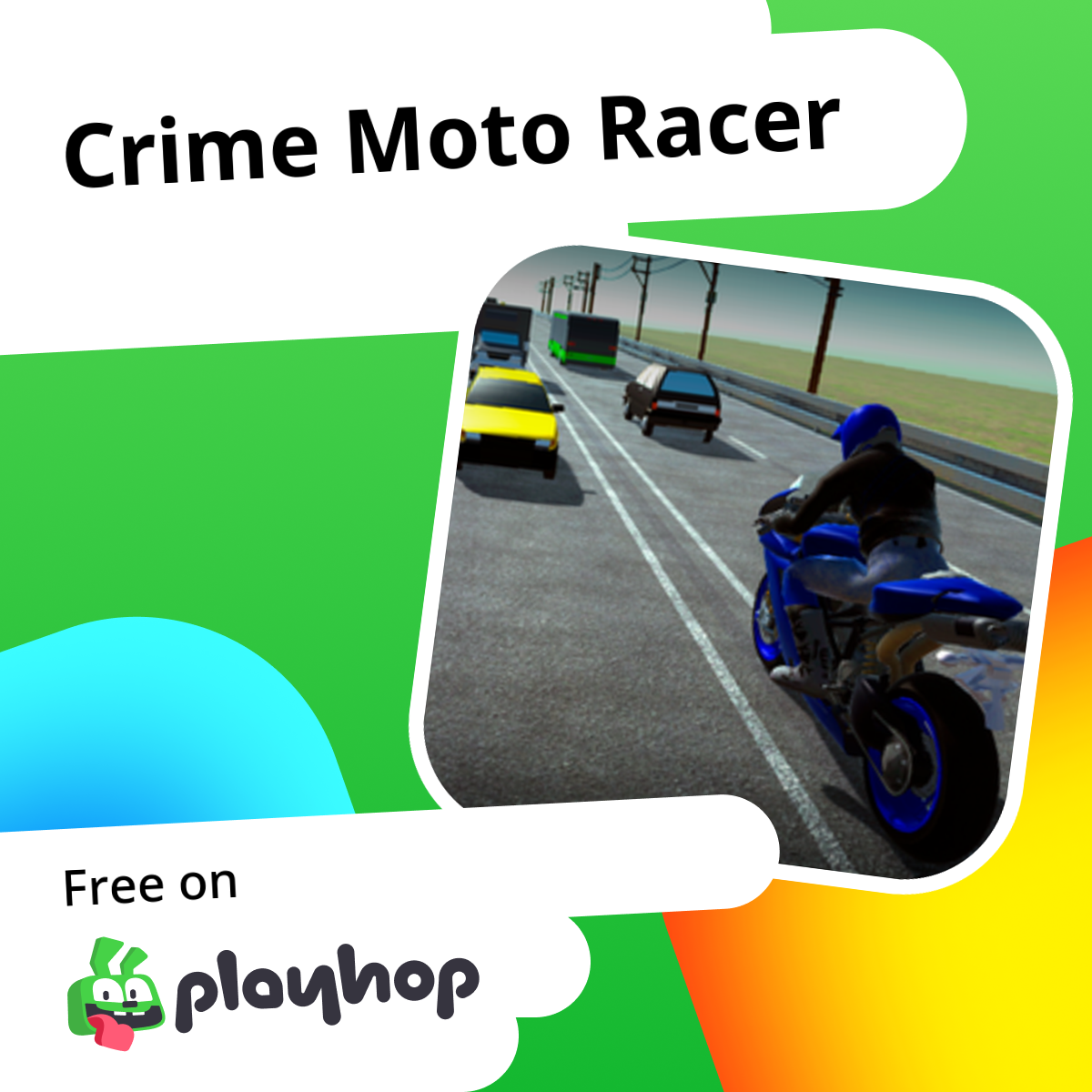 Crime Moto Racer (by JustSomeGames): Play Online For Free On Playhop