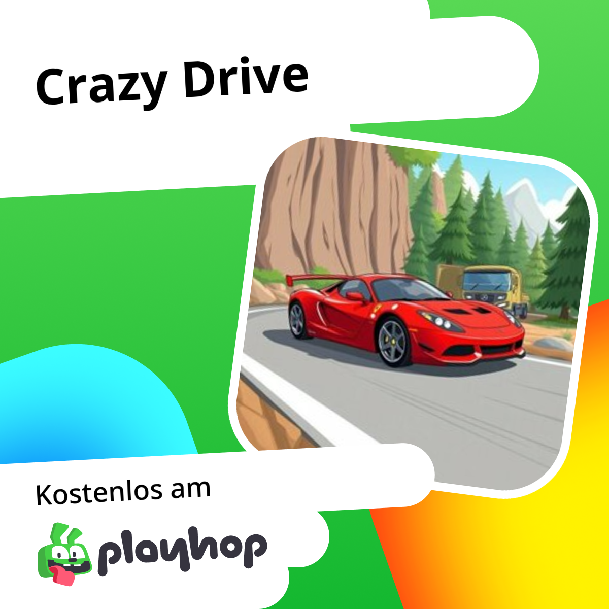 Crazy Drive (von SaygakoGames): Spiele kostenlos online auf Playhop