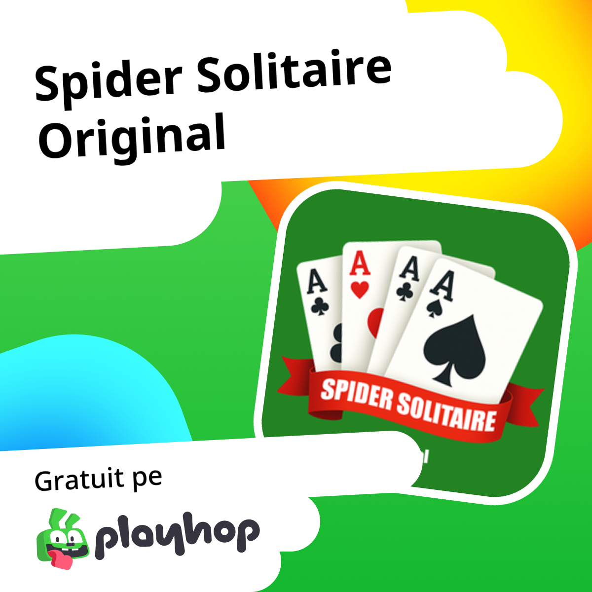 Spider Solitaire Original (de SolvePlay): Joacă online gratuit pe Playhop