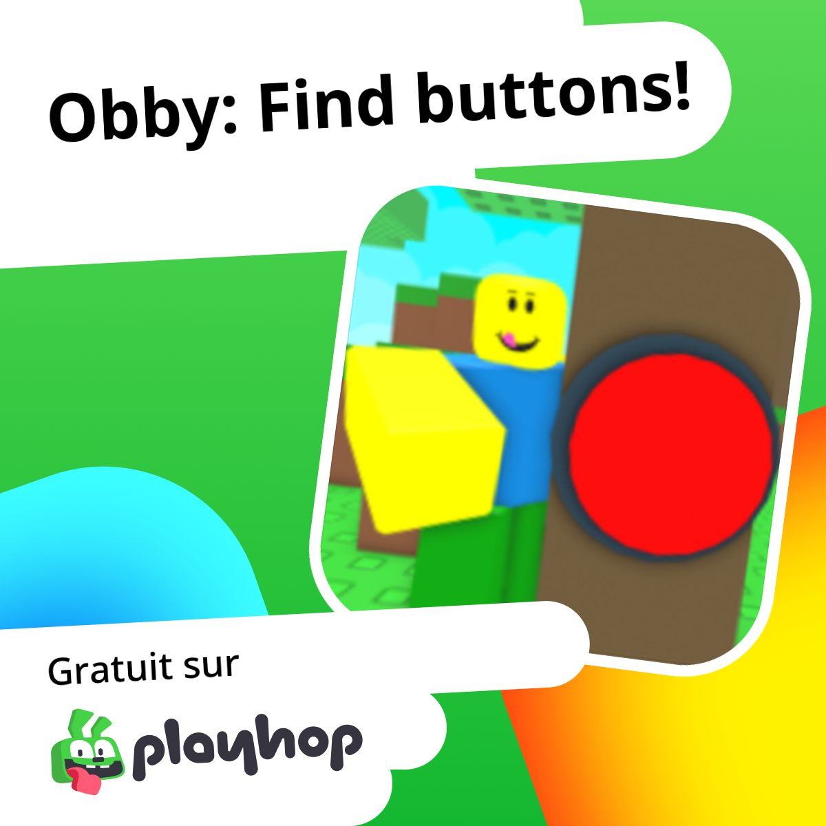 Obby: Find buttons! (par Six Stones): Jouez En Ligne Gratuitement Sur ...