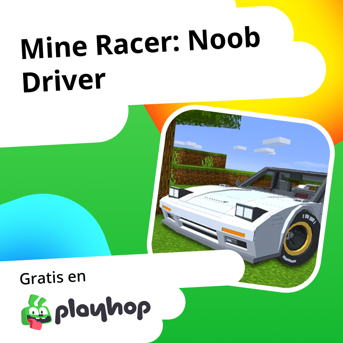 Noob Drive 3D (por ZoltanGames): Juega Gratis Online en Playhop