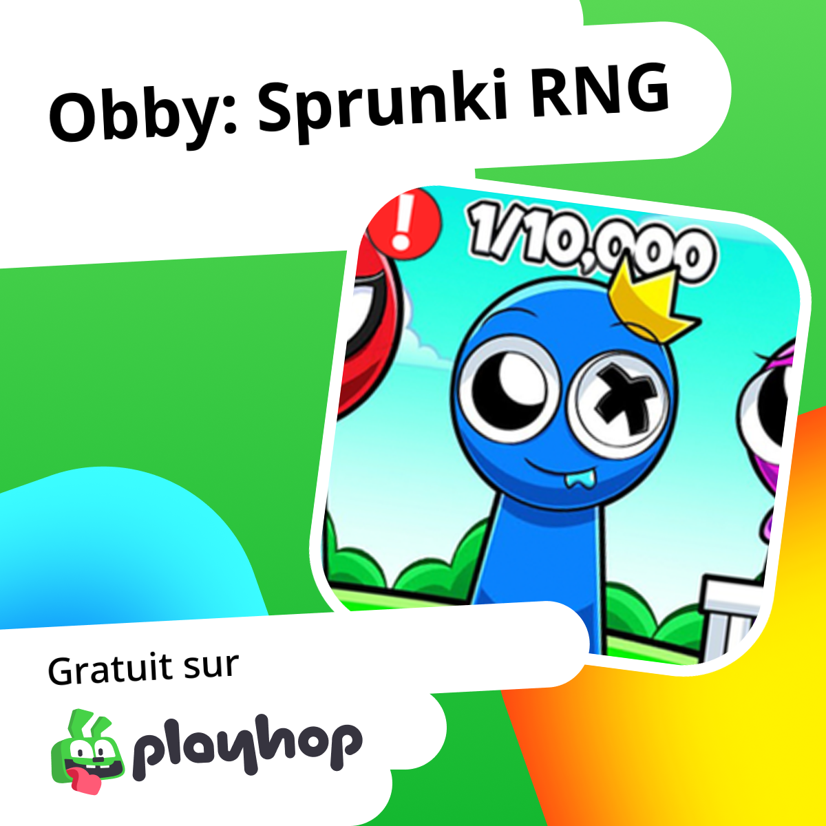 Obby: Sprunki RNG (par M8X Studio): Jouez En Ligne Gratuitement Sur Playhop