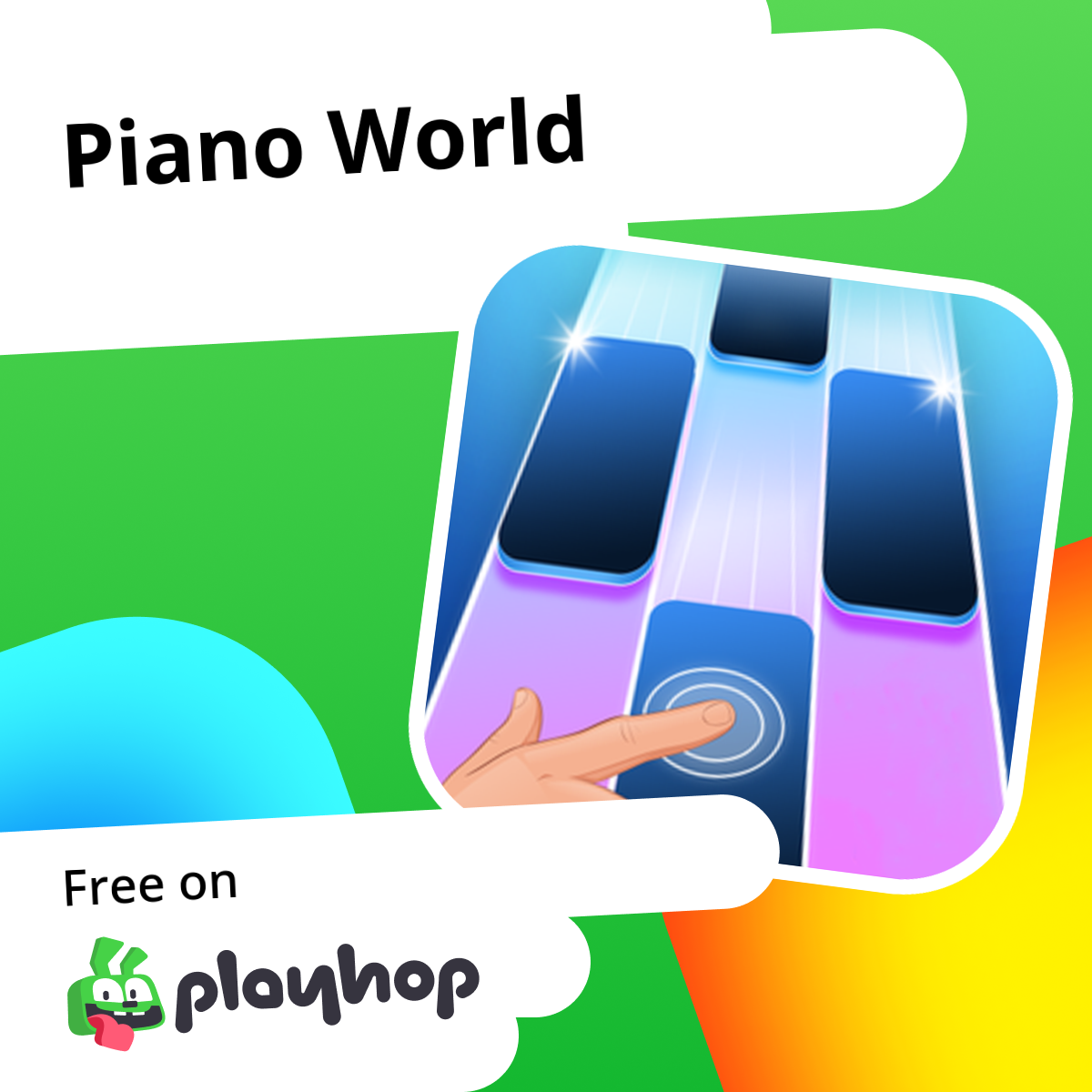 Piano World (توسط Rhythm Plus): به صورت رایگان آنلاین بازی کنید در Playhop