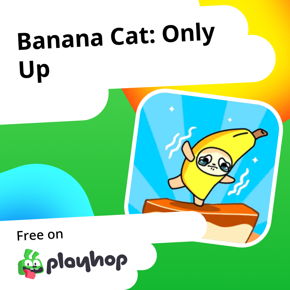 Banana Cat: Only Up: Play Online For Free On Playhop