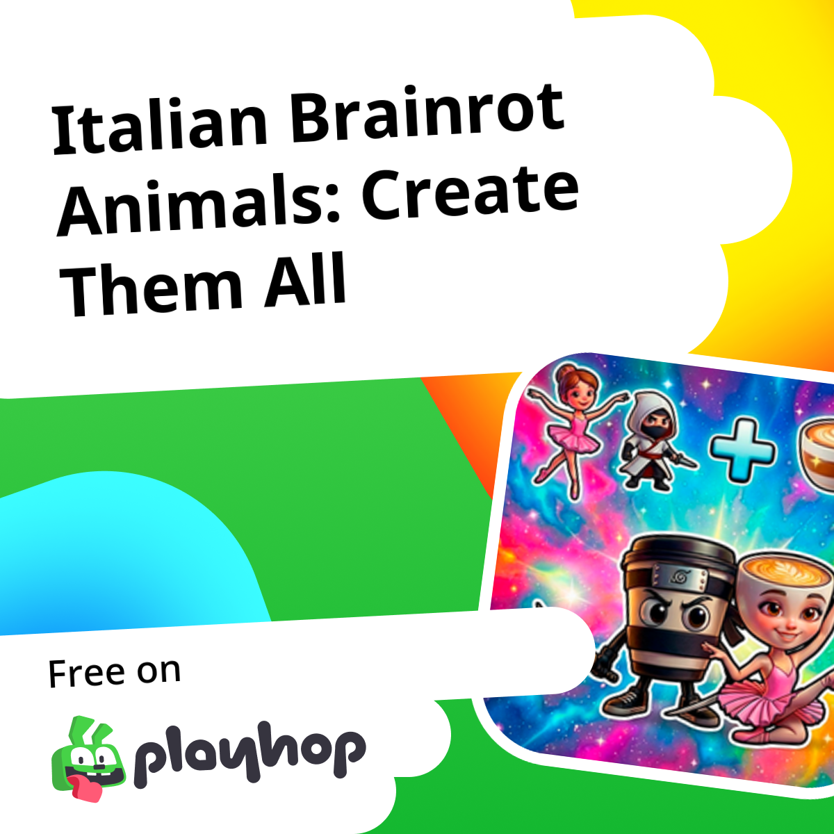 Italian Brainrot Animals: Create Them All: Play Online For Free On Playhop