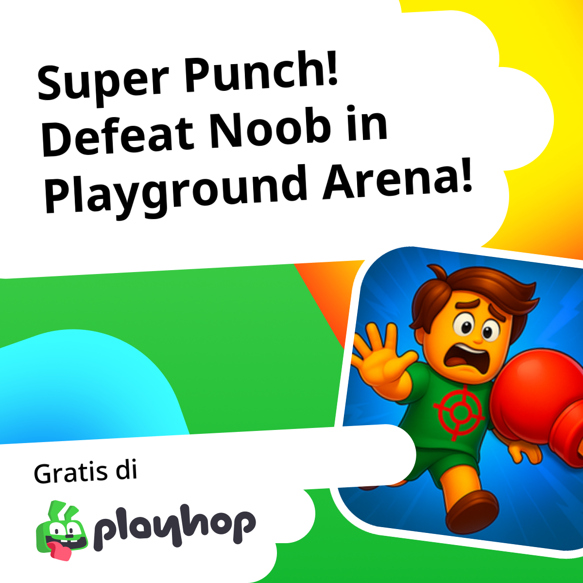 Super Punch! Defeat Noob in Playground Arena! (oleh Eccentric): Mainkan ...