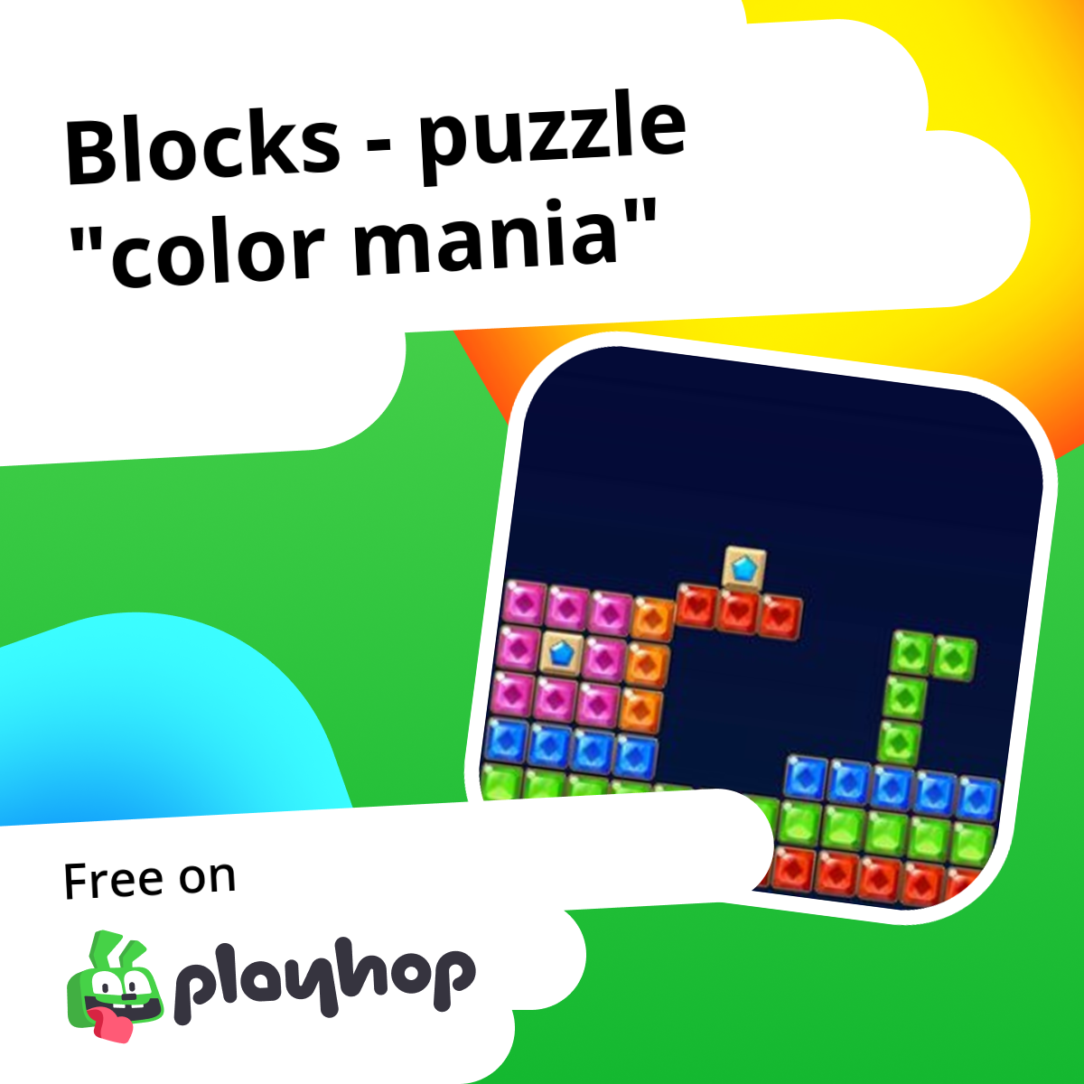 Blocks - puzzle "color mania" (by Infinity Cube): Play Online For Free ...