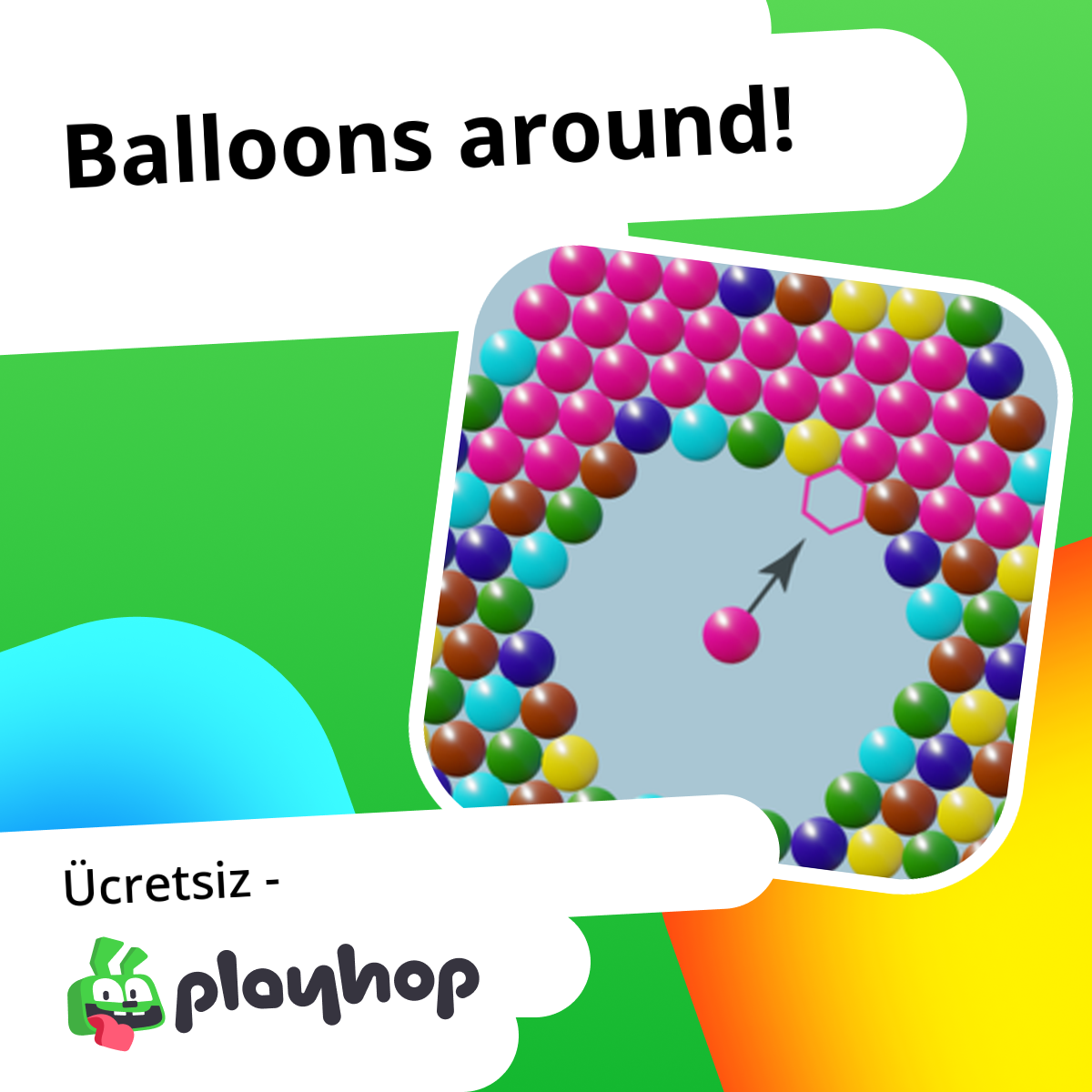 Balloons around!: Playhop'da Ücretsiz Çevrimiçi Oynayın