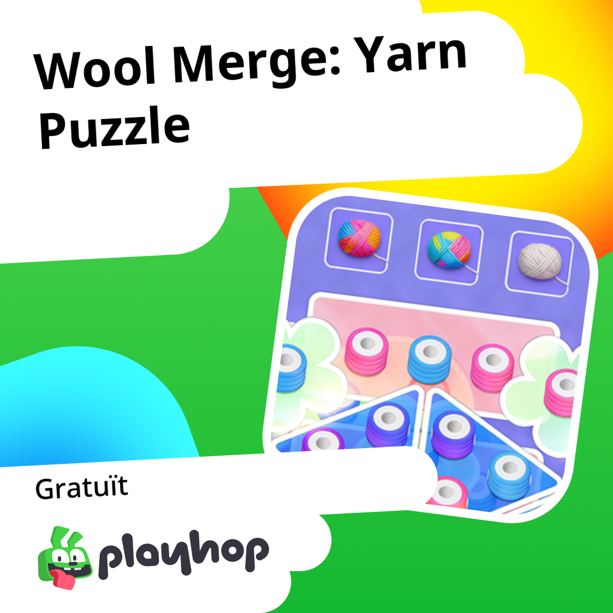 Wool Merge: Yarn Puzzle: Juga en línia de franc a Playhop