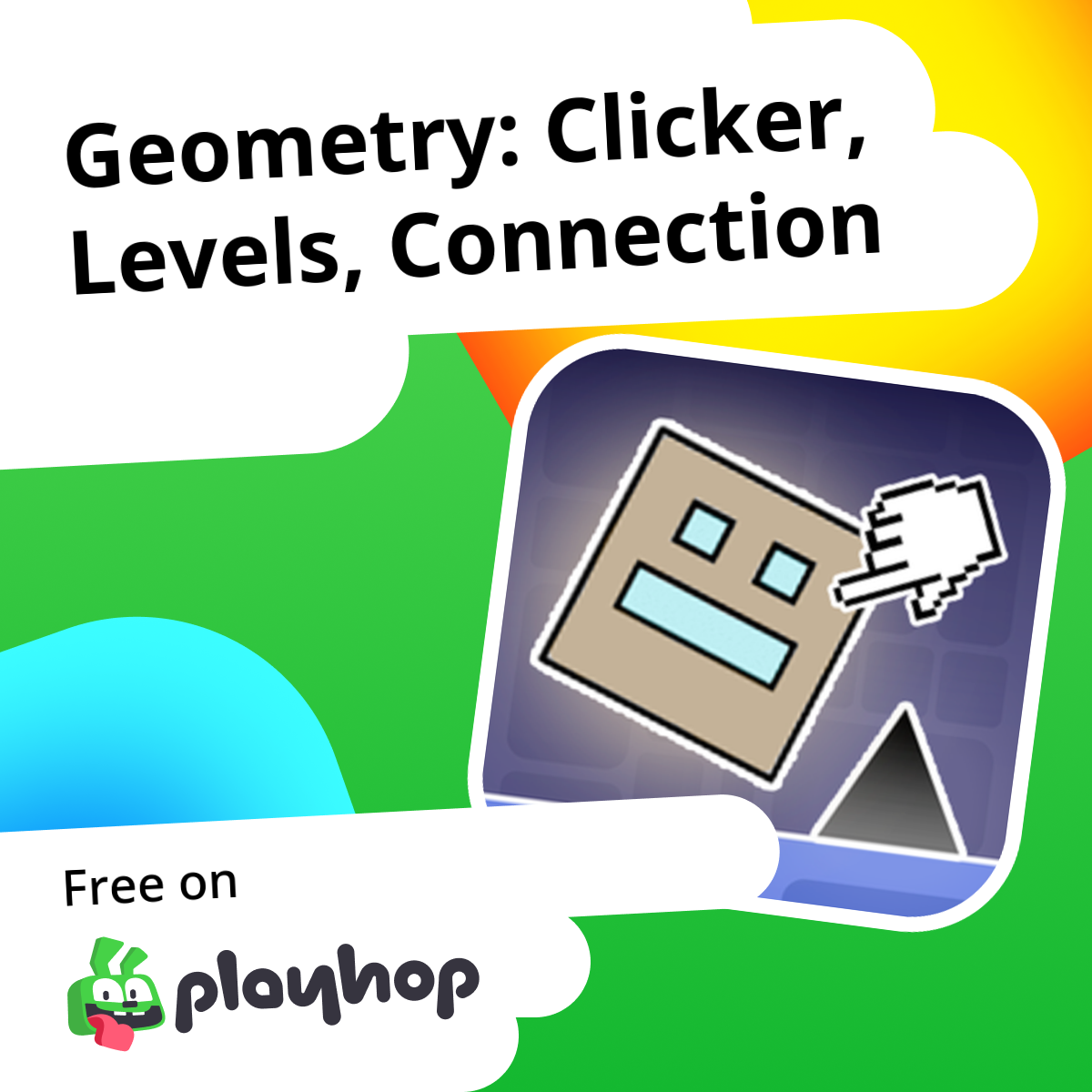 Geometry Dash: clicker and levels (by RinazGames): Play Online For Free ...
