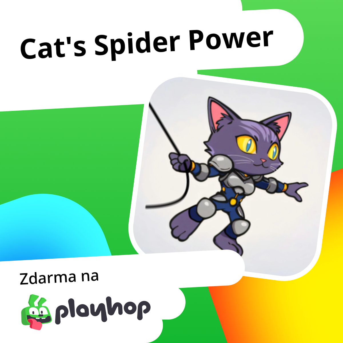 Cat's Spider Power (od Imagination Lab): Hrajte online zdarma na Playhop