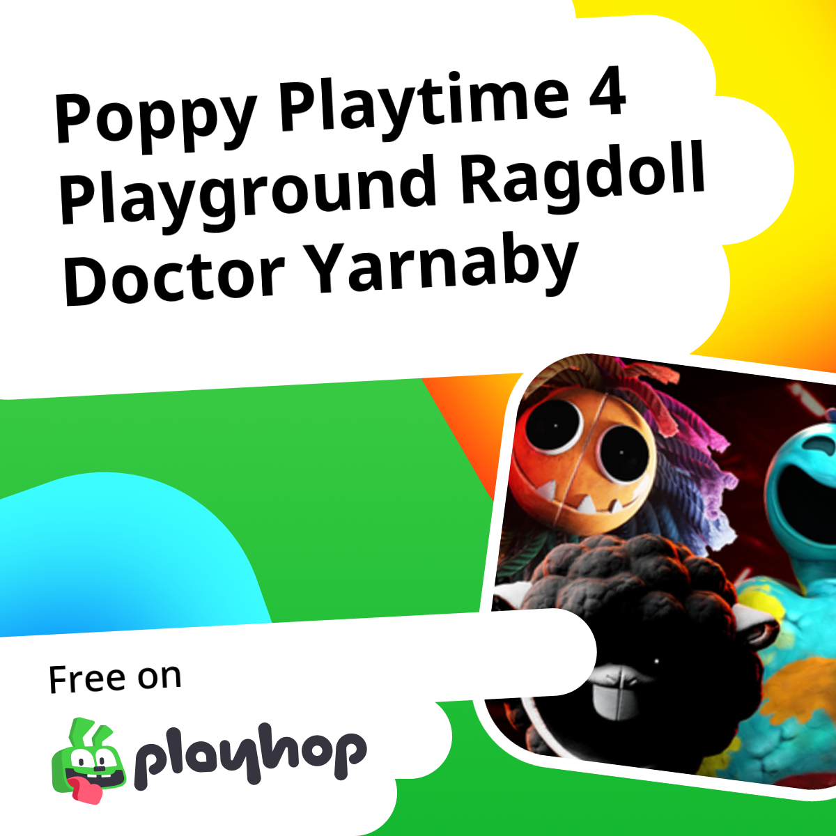 Poppy Playtime 4 Playground Ragdoll Doctor Yarnaby (by Ginger): Play ...