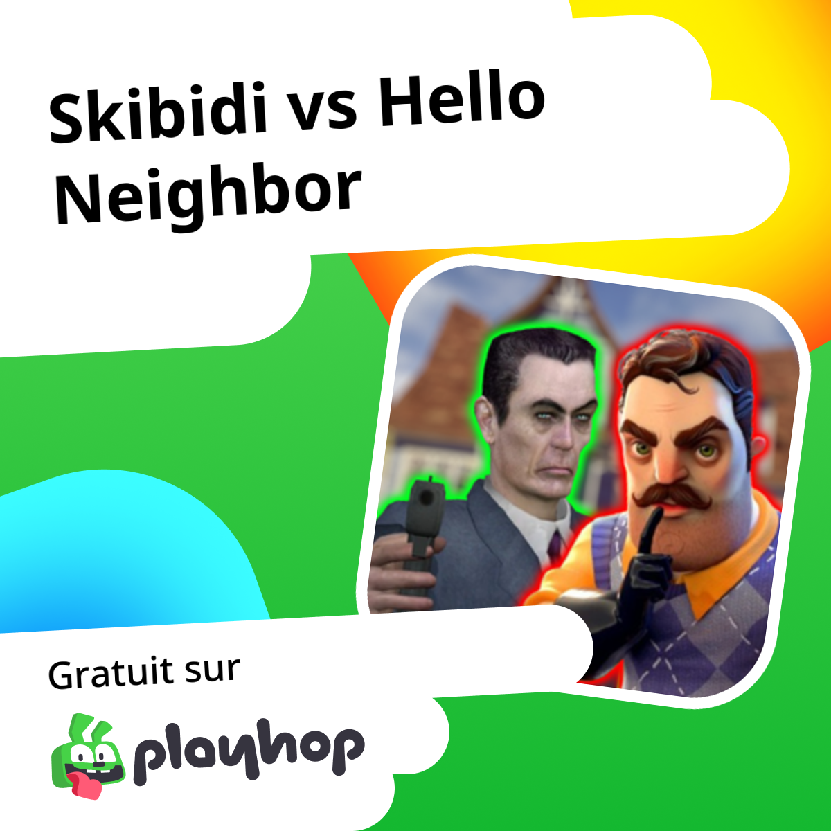 Skibidi vs Hello Neighbor (par TDS BID): Jouez En Ligne Gratuitement ...