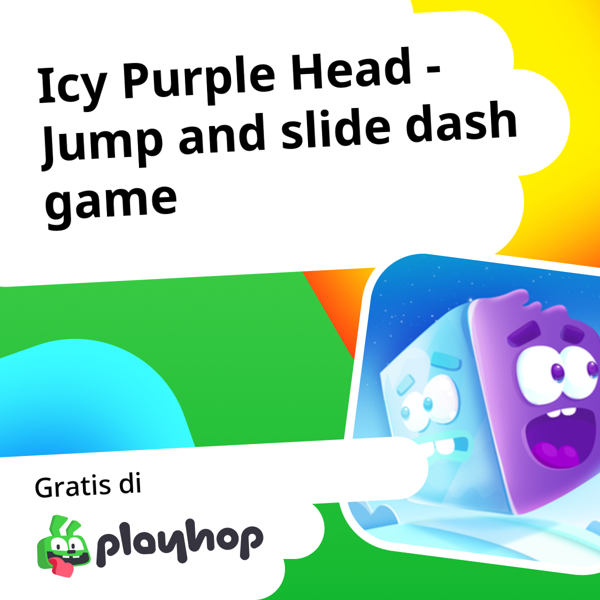 Icy Purple Head - Jump and slide dash game (oleh Maksim Eliseenko ...