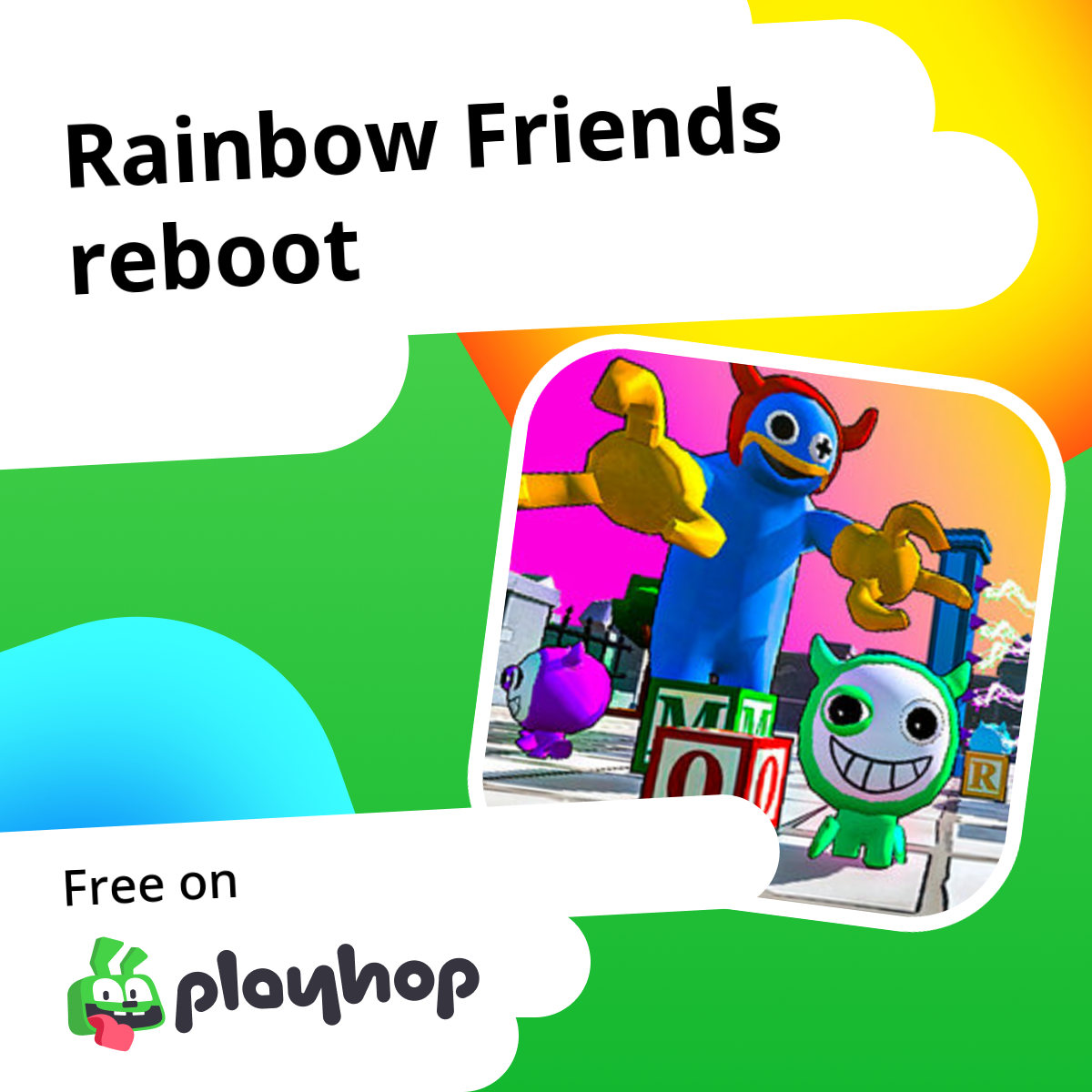 Rainbow Friends reboot: Play Online For Free On Playhop