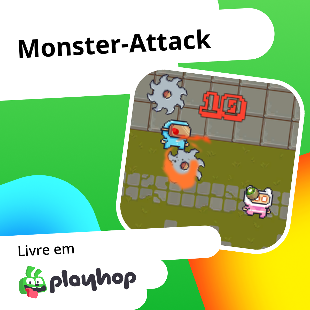 Monster-Attack: Jogue Online Grátis no Playhop