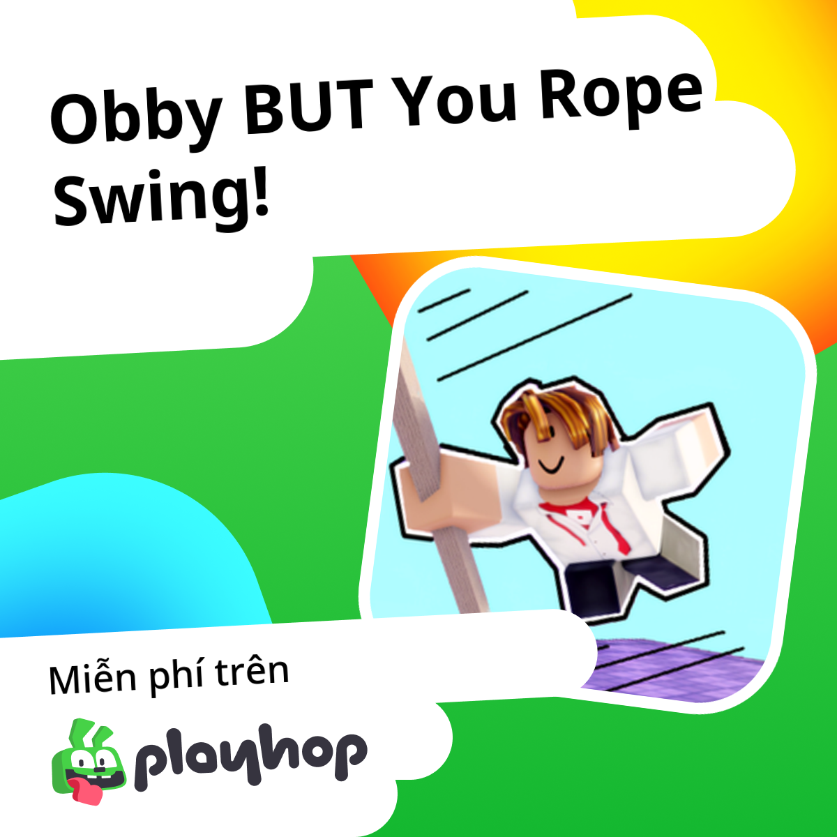 Obby BUT You Rope Swing! (bởi AltTab3000Group): Chơi Trực Tuyến Miễn ...