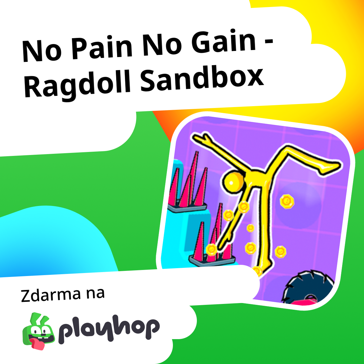 No Pain No Gain - Ragdoll Sandbox: Hrajte online zdarma na Playhop