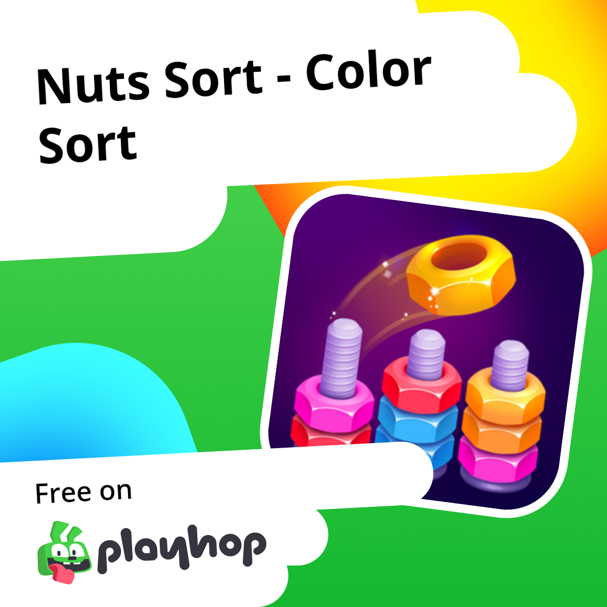 Nuts Sort - Color Sort (by AppPoxi): Play Online For Free On Playhop