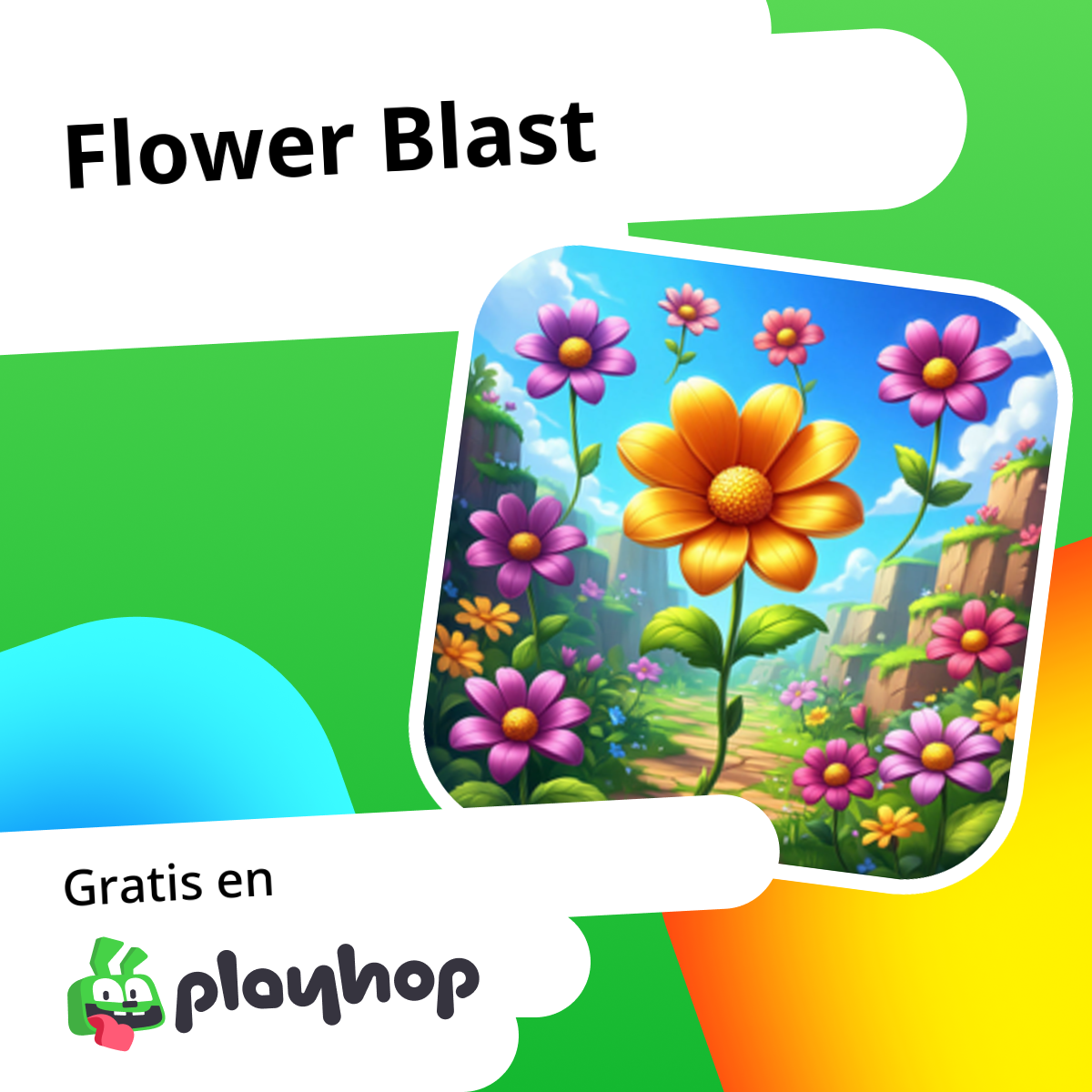 Flower Blast (por Pairo): Juega Gratis Online en Playhop