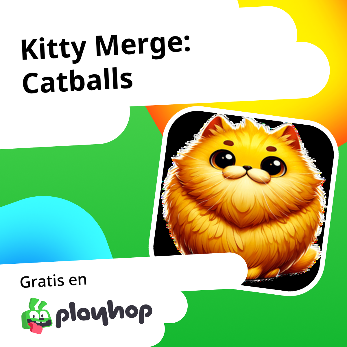 Kitty Merge: Catballs (por Catgam): Juega Gratis Online en Playhop