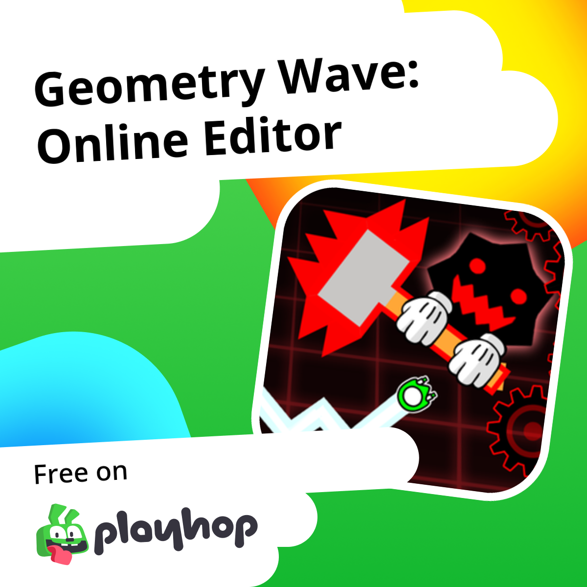 Geometry Wave: Online Editor: Play Online For Free On Playhop
