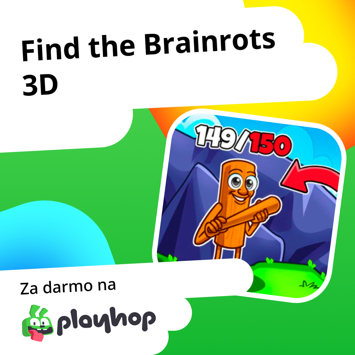 Find the Brainrots 3D (autor: Rubalko): Graj online za darmo na Playhop