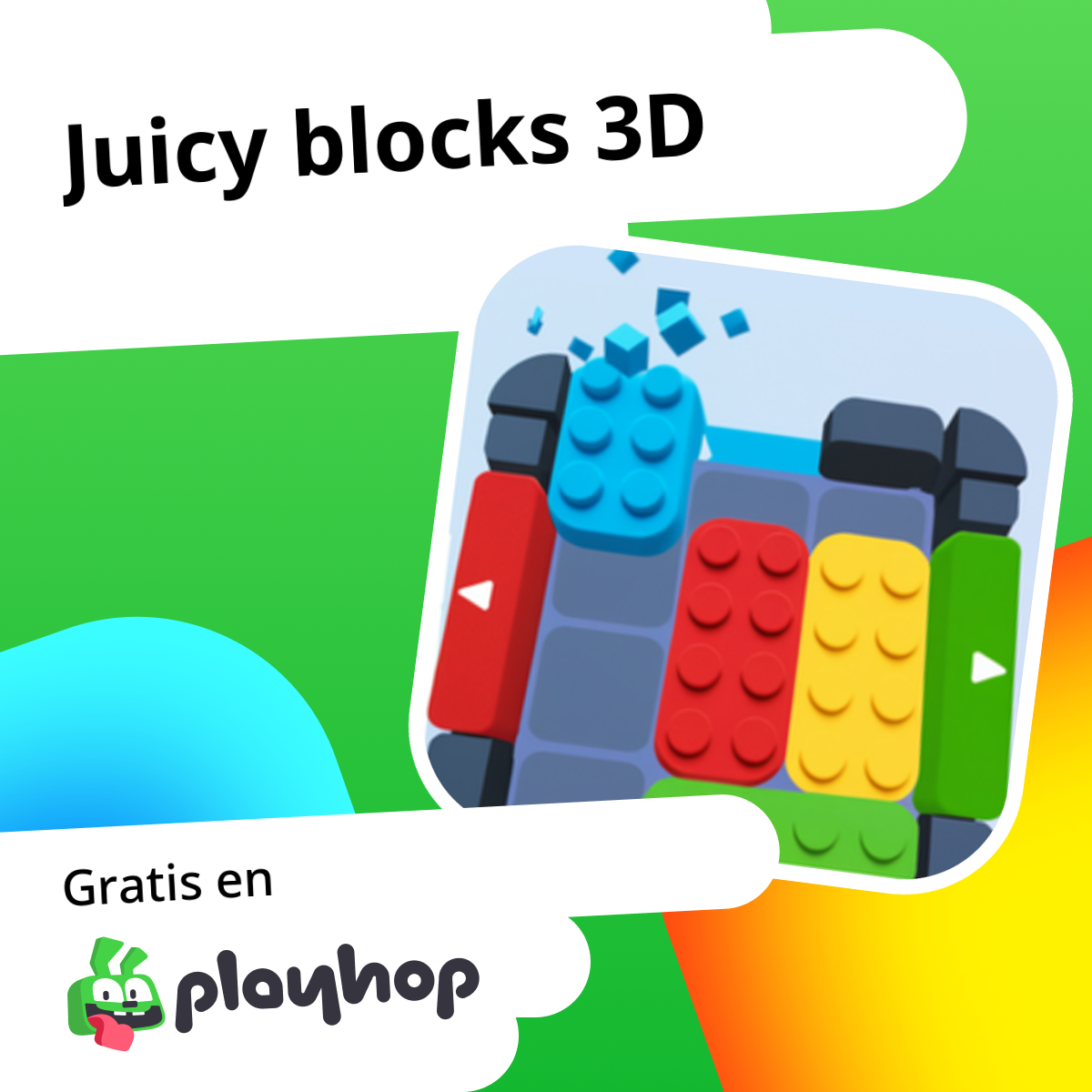 Juicy blocks 3D (por C Games): Juega Gratis Online en Playhop