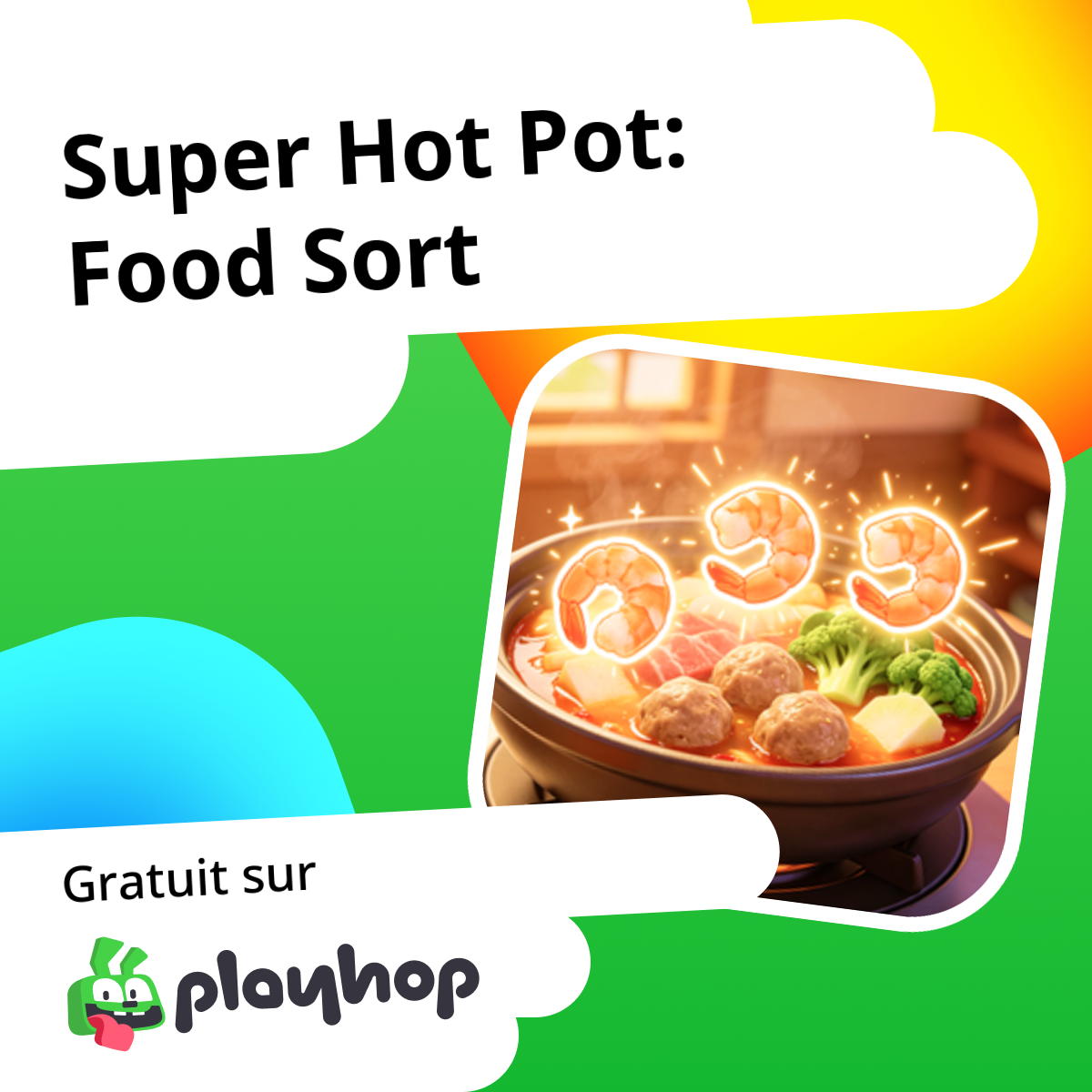 Super Hot Pot: Food Sort: Jouez en ligne gratuitement sur Playhop