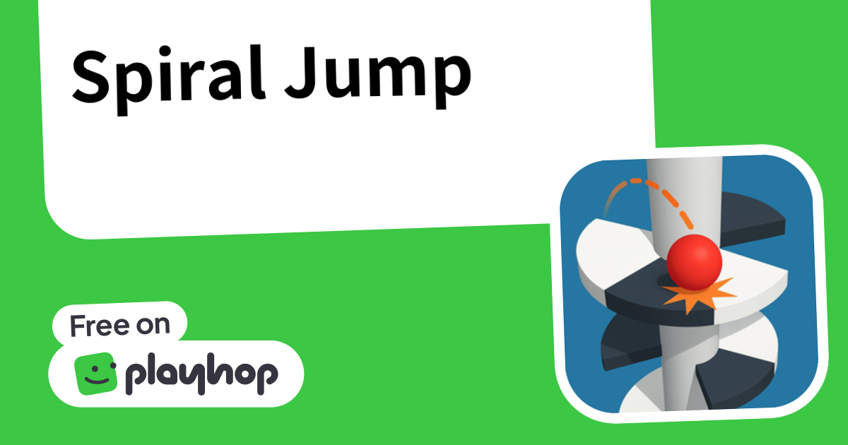 Spiral Jump （由 JordanMerloy):网上免费玩 Playhop
