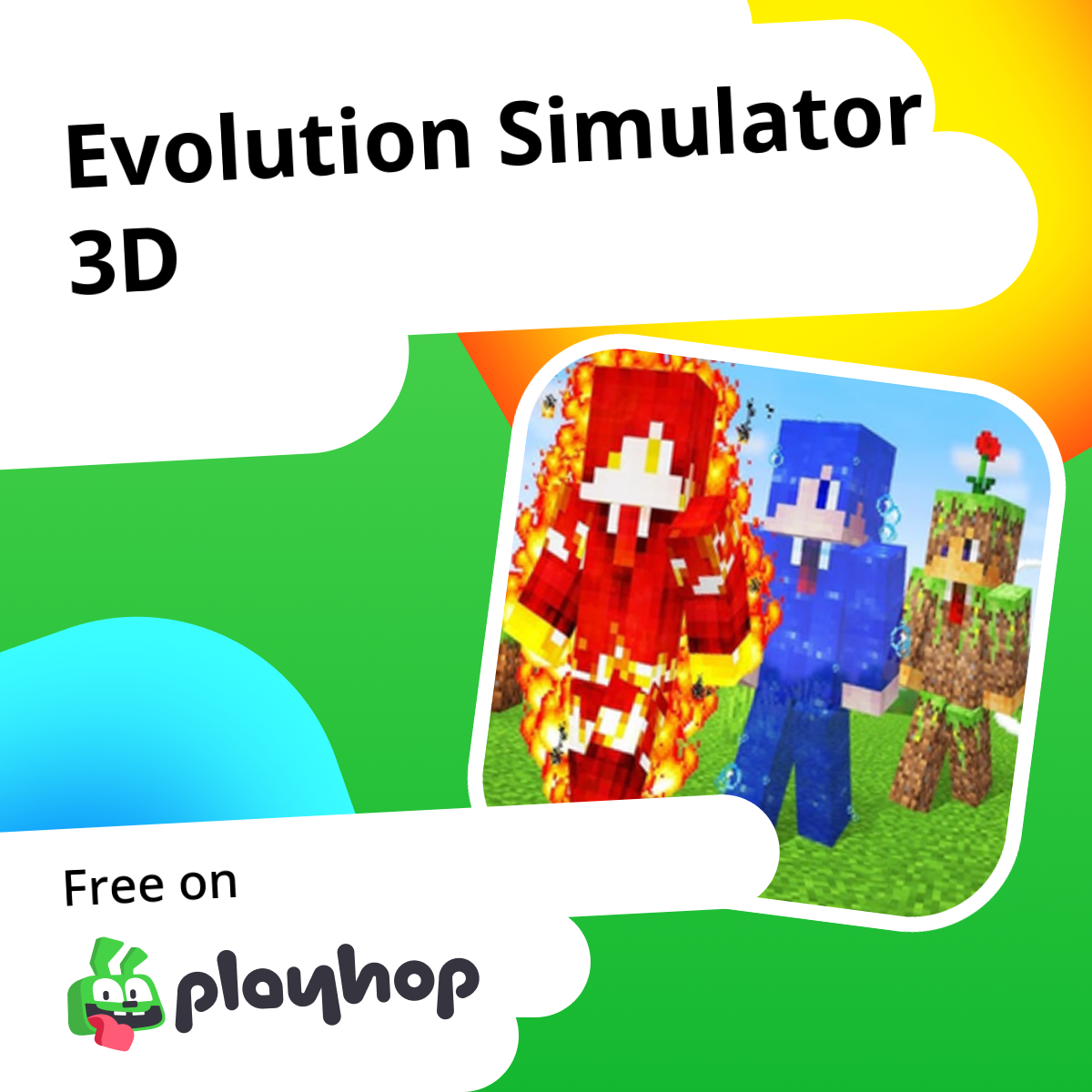 Evolution Simulator 3D (بواسطة Sophie Games): العب على الإنترنت مجانًا على Playhop
