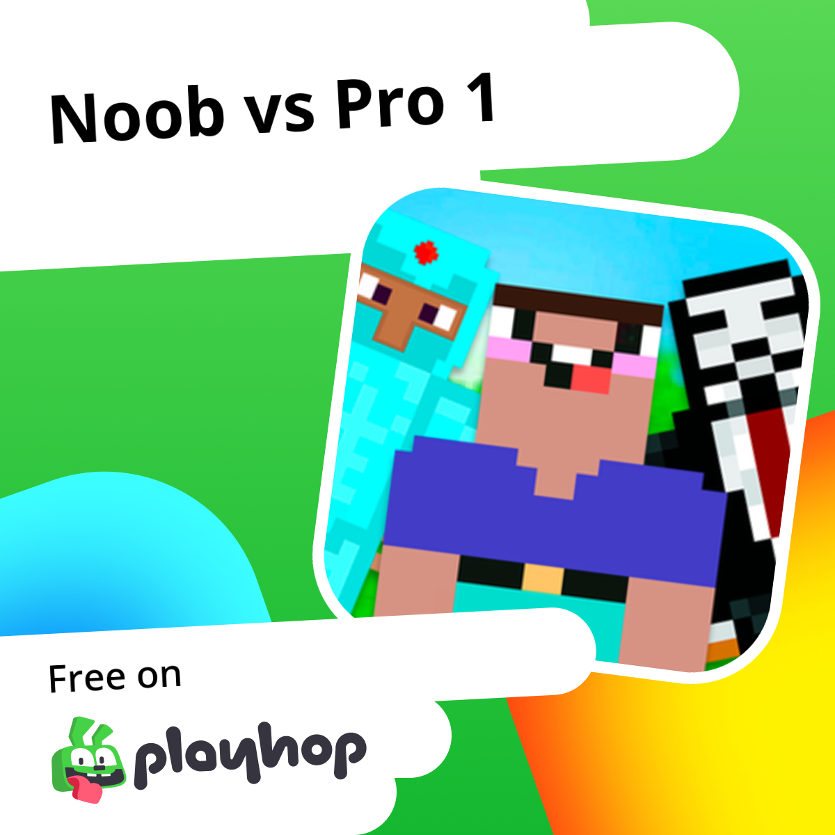 Noob vs Pro 1 (by New Generation Games): Play Online For Free On Playhop