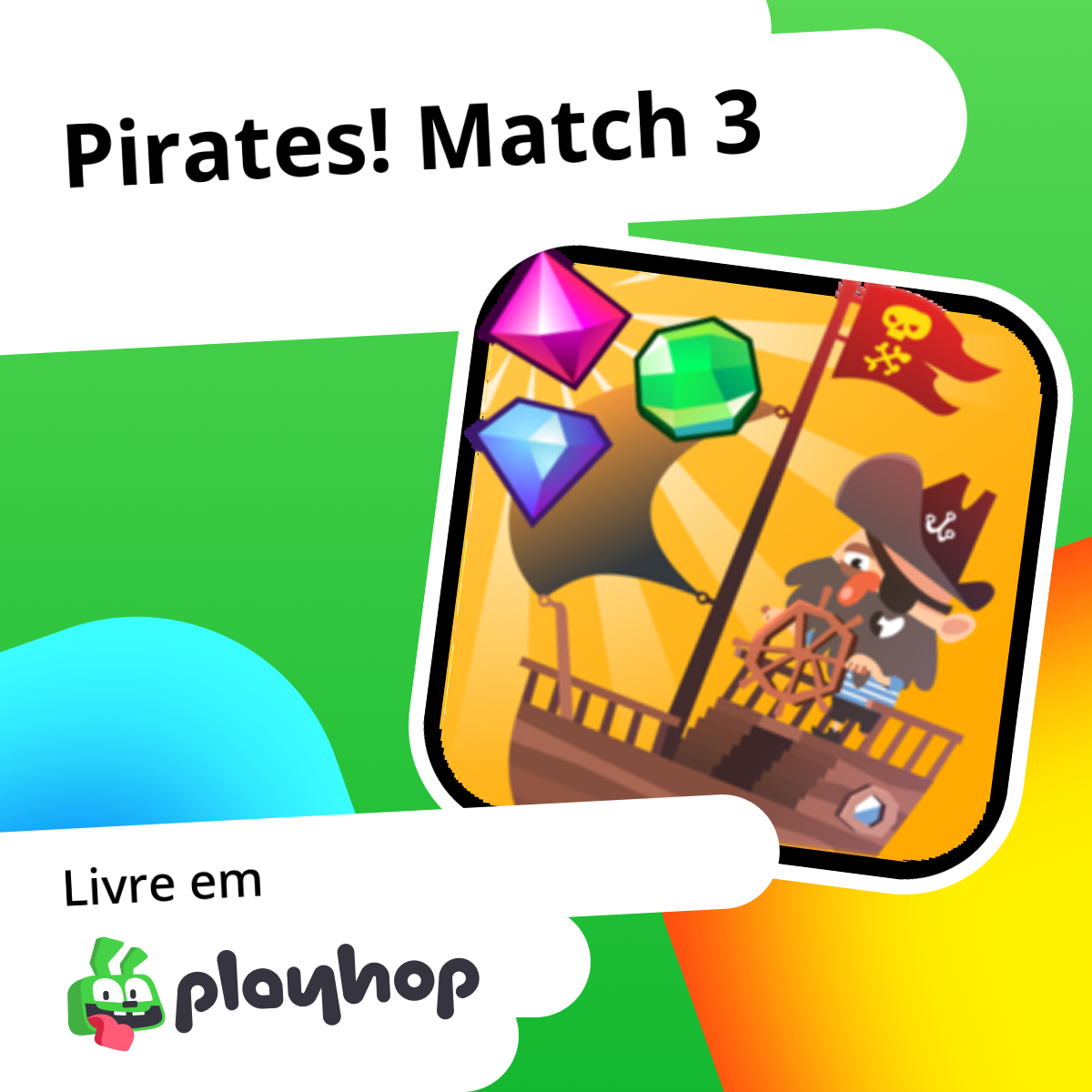 Pirates! Match 3 (por Inlogic): Jogue Online Gratuitamente Em Playhop