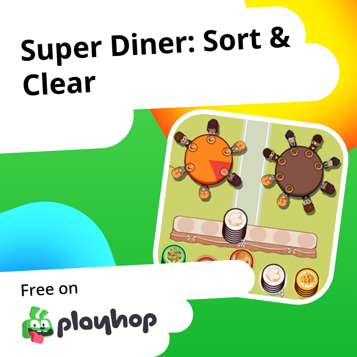 Super Diner: Sort & Clear (by Yodomi): Play Online For Free On Playhop