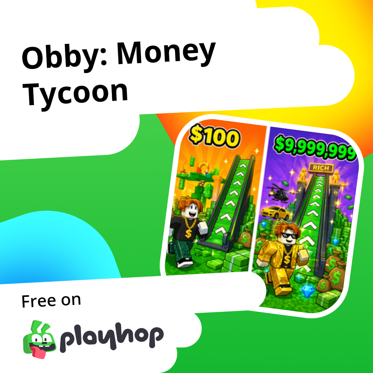 Obby: Money Tycoon (by AppPoxi): Play Online For Free On Playhop