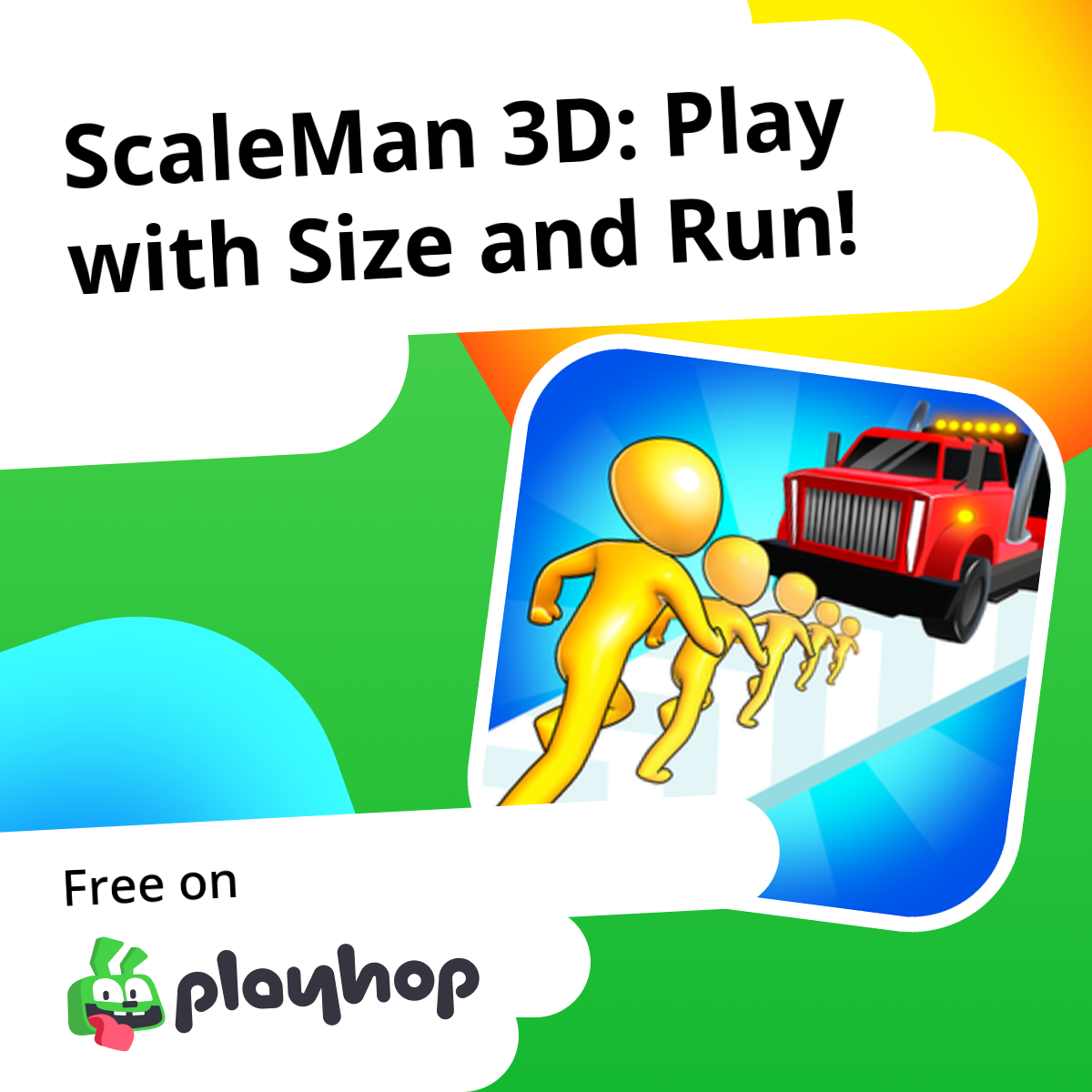 ScaleMan 3D: Play with Size and Run! (بواسطة Eccentric): العب على ...