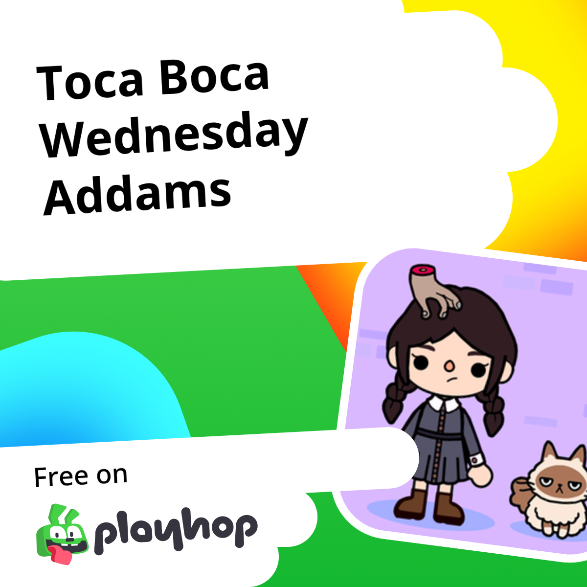 Toca Boca Wednesday Addams: Play Online For Free On Playhop