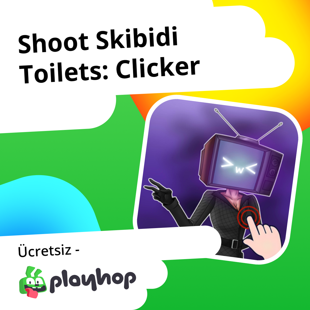 Shoot Skibidi Toilets: Clicker: Playhop'da Ücretsiz Çevrimiçi Oynayın