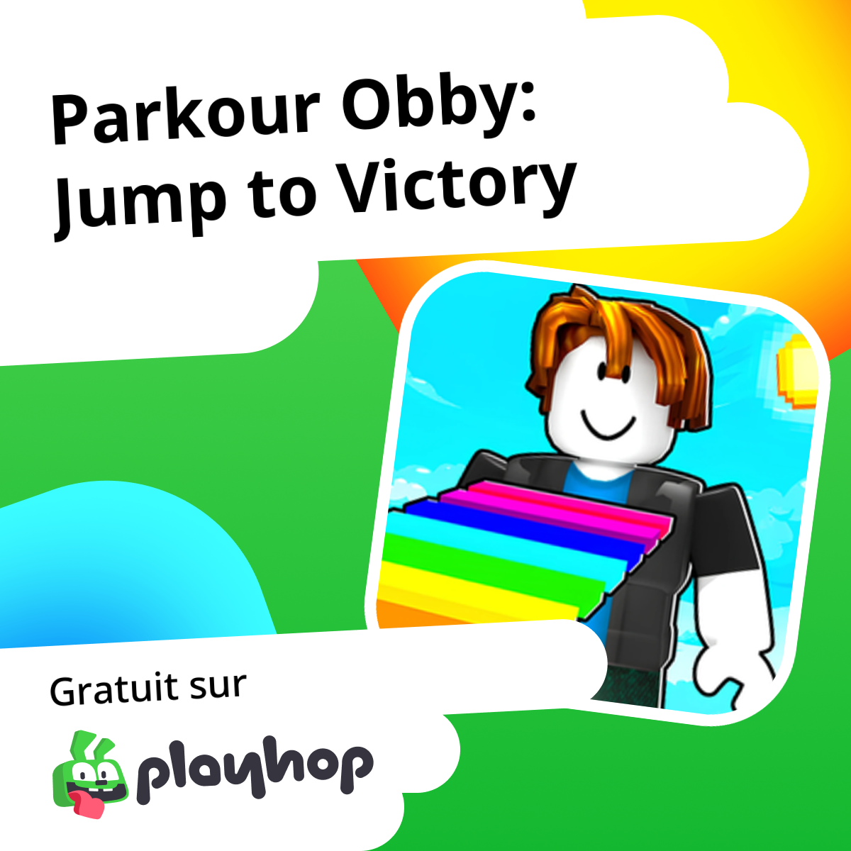 Parkour Obby: Jump to Victory (par Makhonin): Jouez En Ligne ...