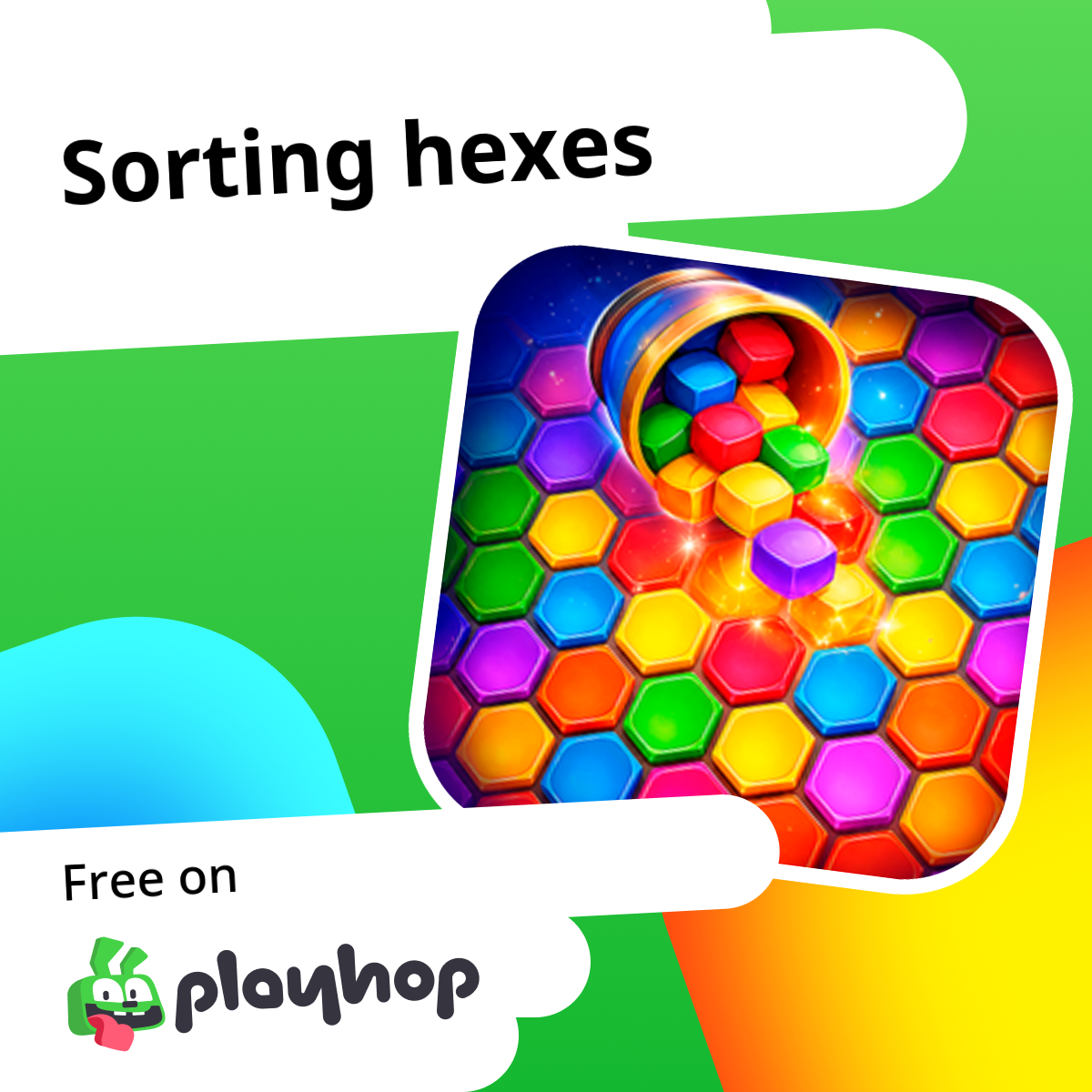 Sorting hexes: Play Online For Free On Playhop