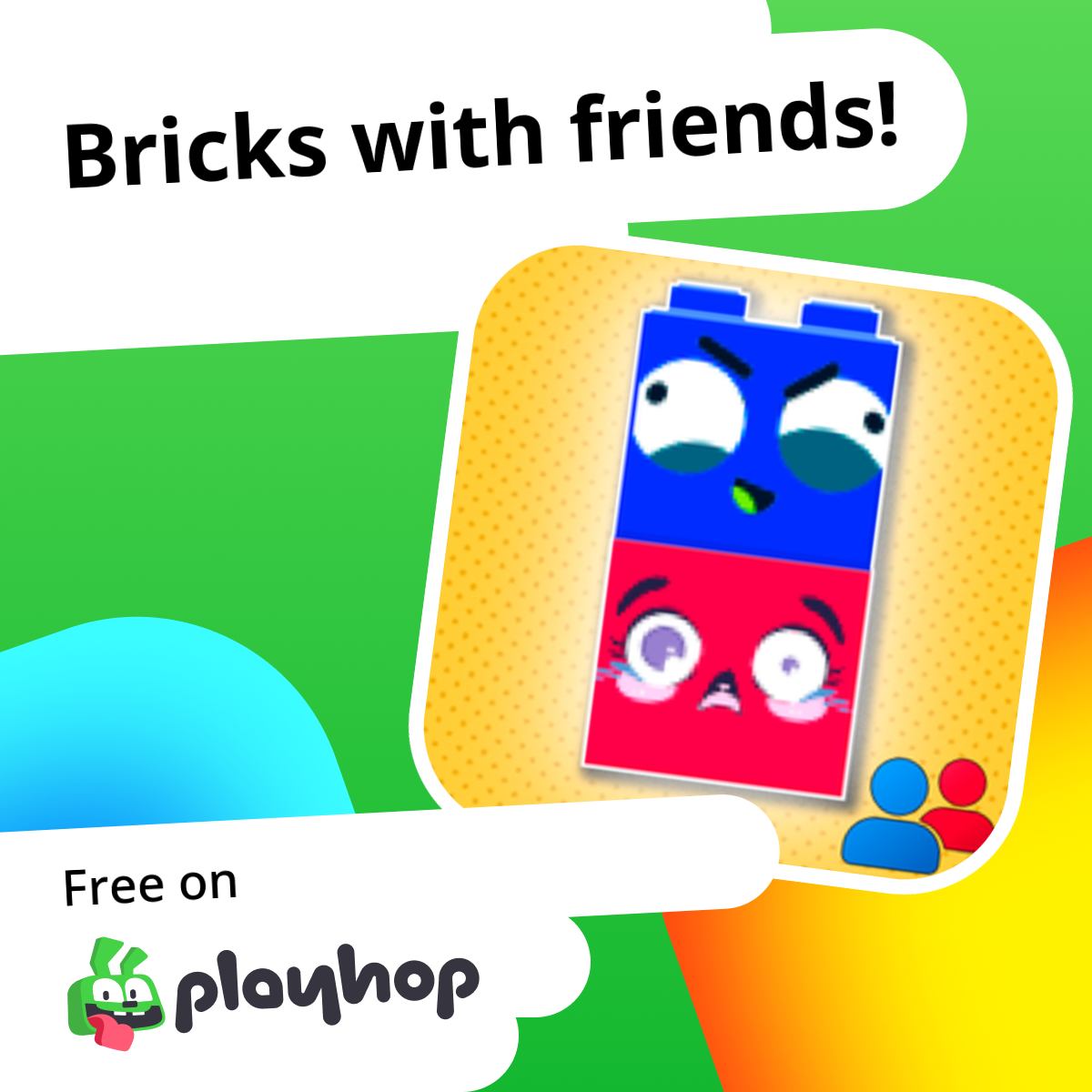 Bricks with friends! (by kbvpneofit): Play Online For Free On Playhop