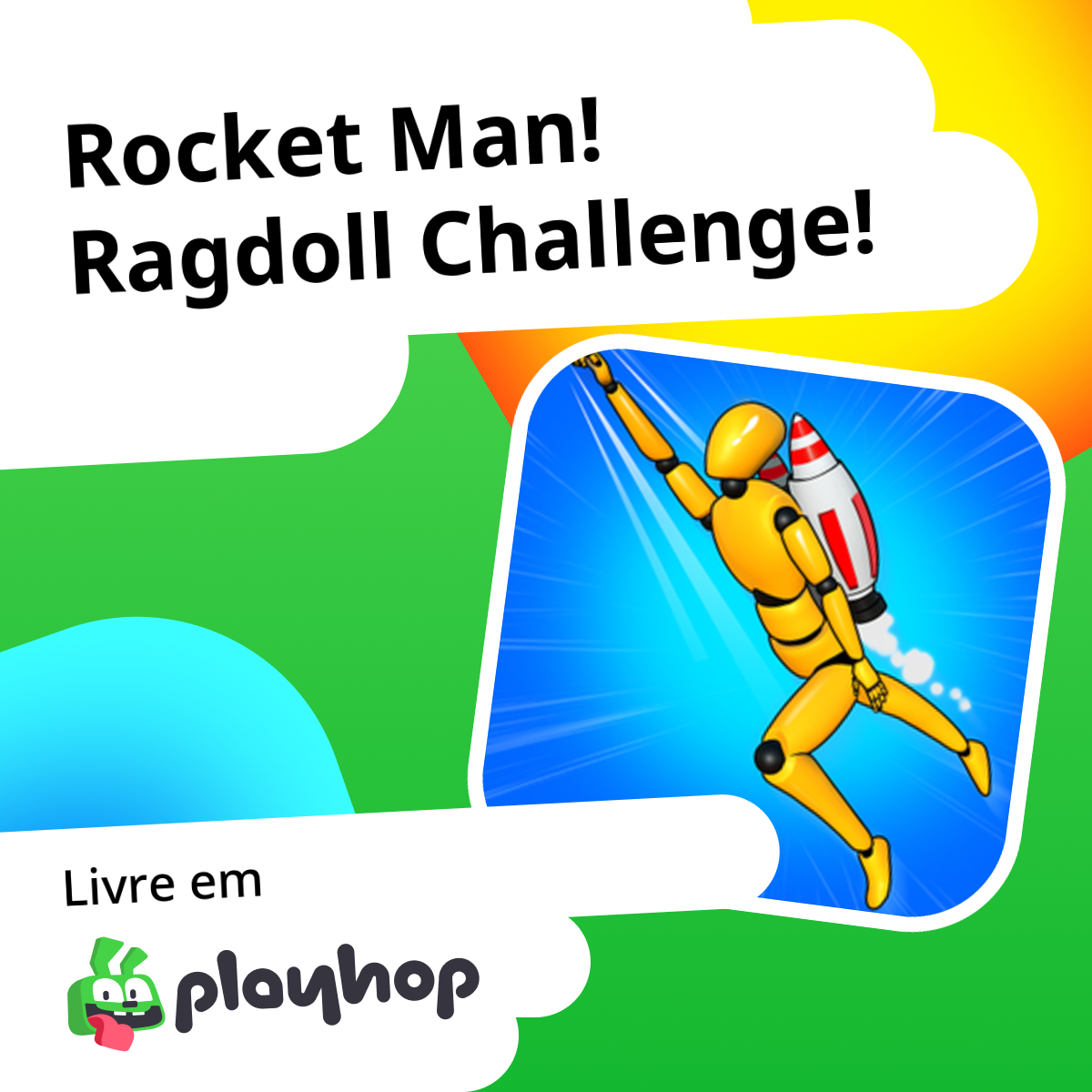 Rocket Man! Ragdoll Challenge! (por Eccentric): Jogue Online ...