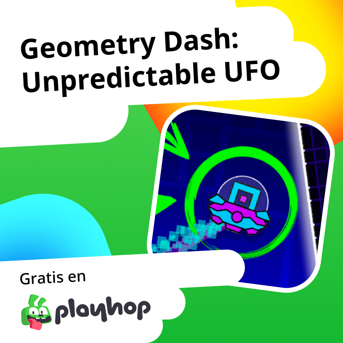Geometry Dash: Unpredictable UFO (per Nk - Game Developer): Juega ...