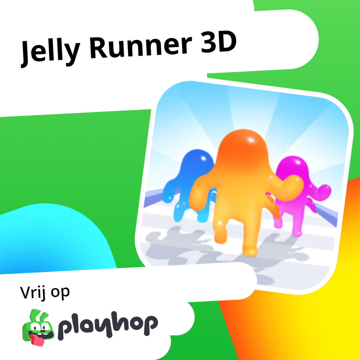 Jelly Runner 3D (van Aiymny): speel gratis online op Playhop