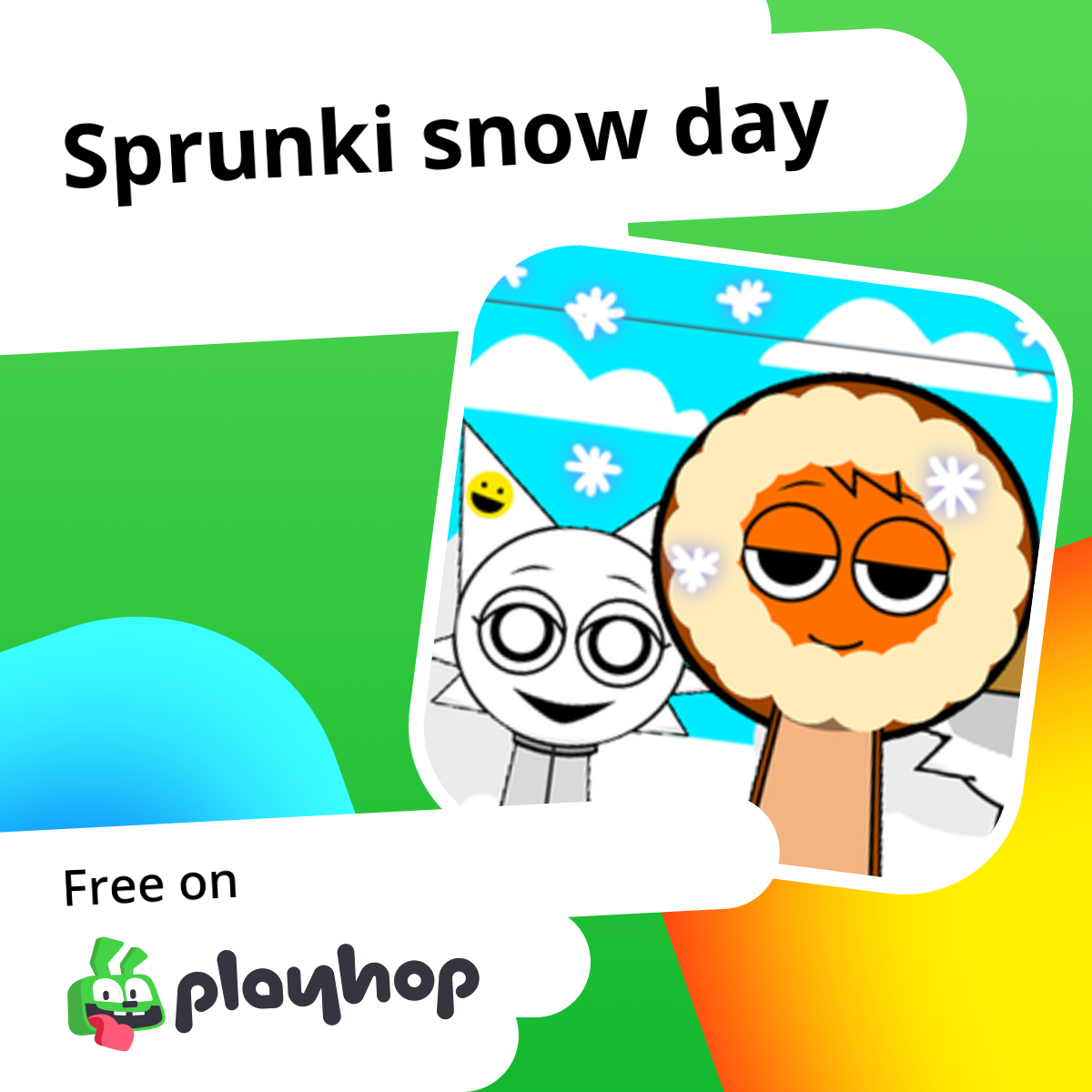 Sprunki snow day (by baldunchegg): Play Online For Free On Playhop
