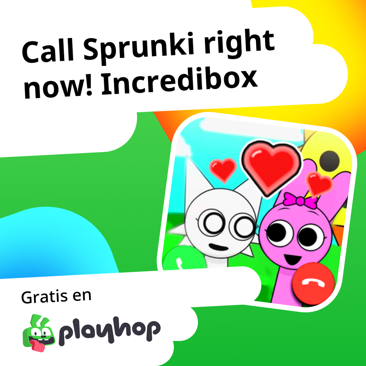 Call Sprunki right now! Incredibox (por JabTeam): Juega Gratis Online ...