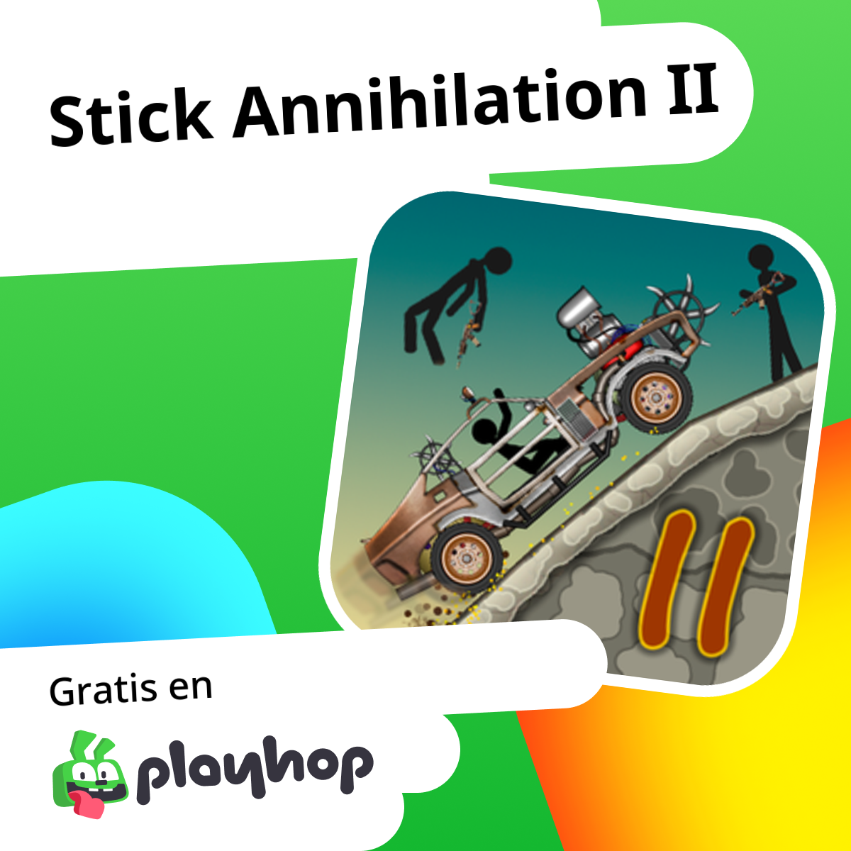 Stick Annihilation II: Juega en línea gratis en Playhop