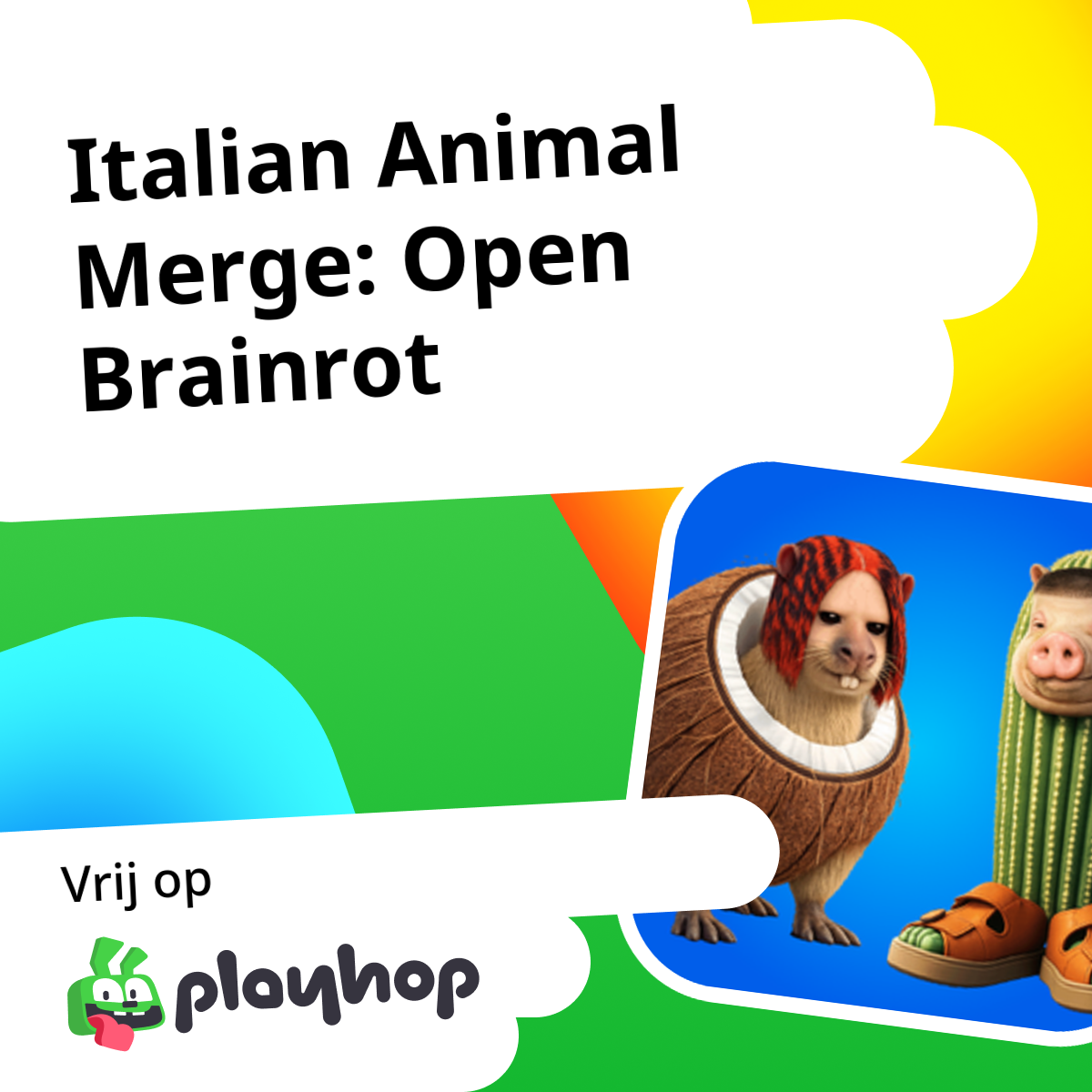 Italian Animal Merge: Open Brainrot (van Magic Fox): speel gratis ...