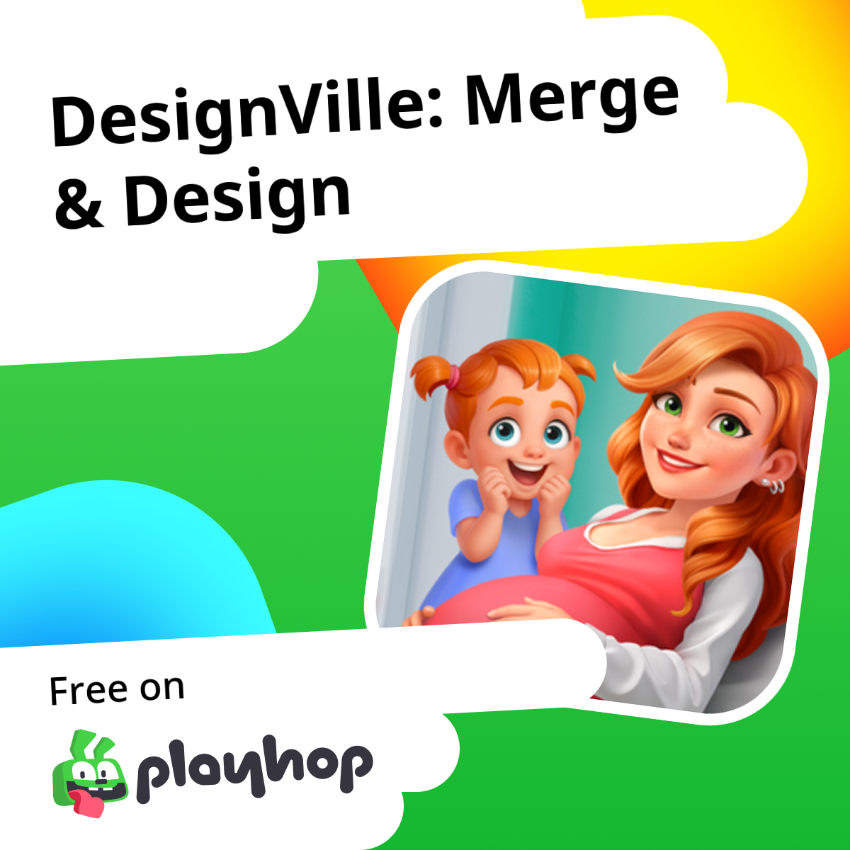 DesignVille: Merge & Design (by TAPCLAP): Play Online For Free On Playhop